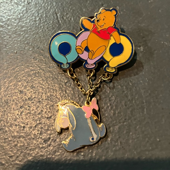 Disney | Other | Winnie The Pooh And Eeyore Enamel Disney Pin | Poshmark